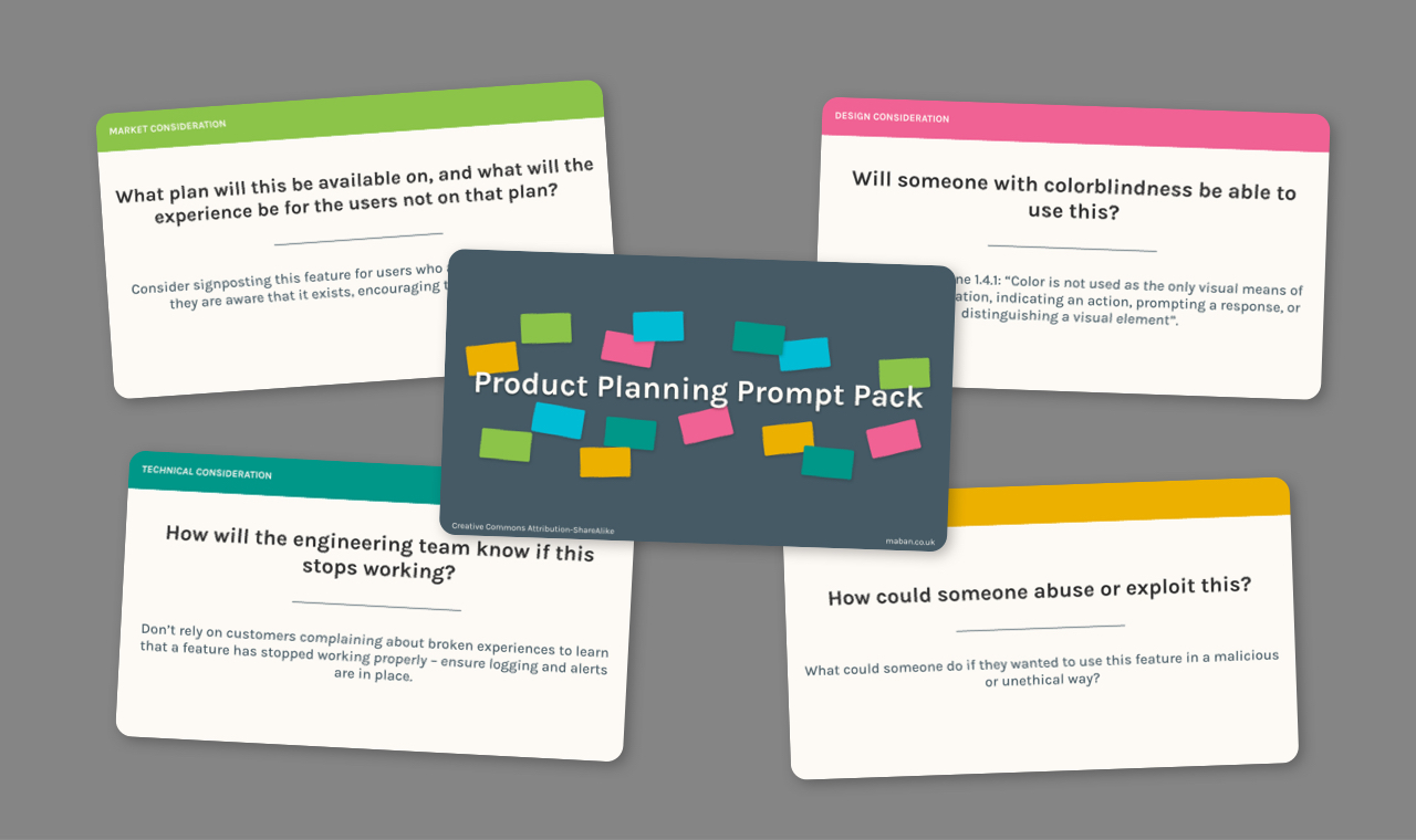 Product Planning Prompt Pack